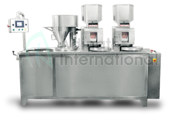 Double Loader Semi Automatic Capsule Filling Machine