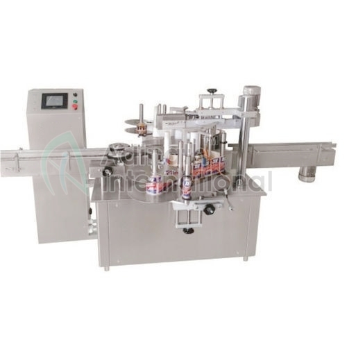 Automatic Double Side Flat Bottle Sticker Labeling Machine