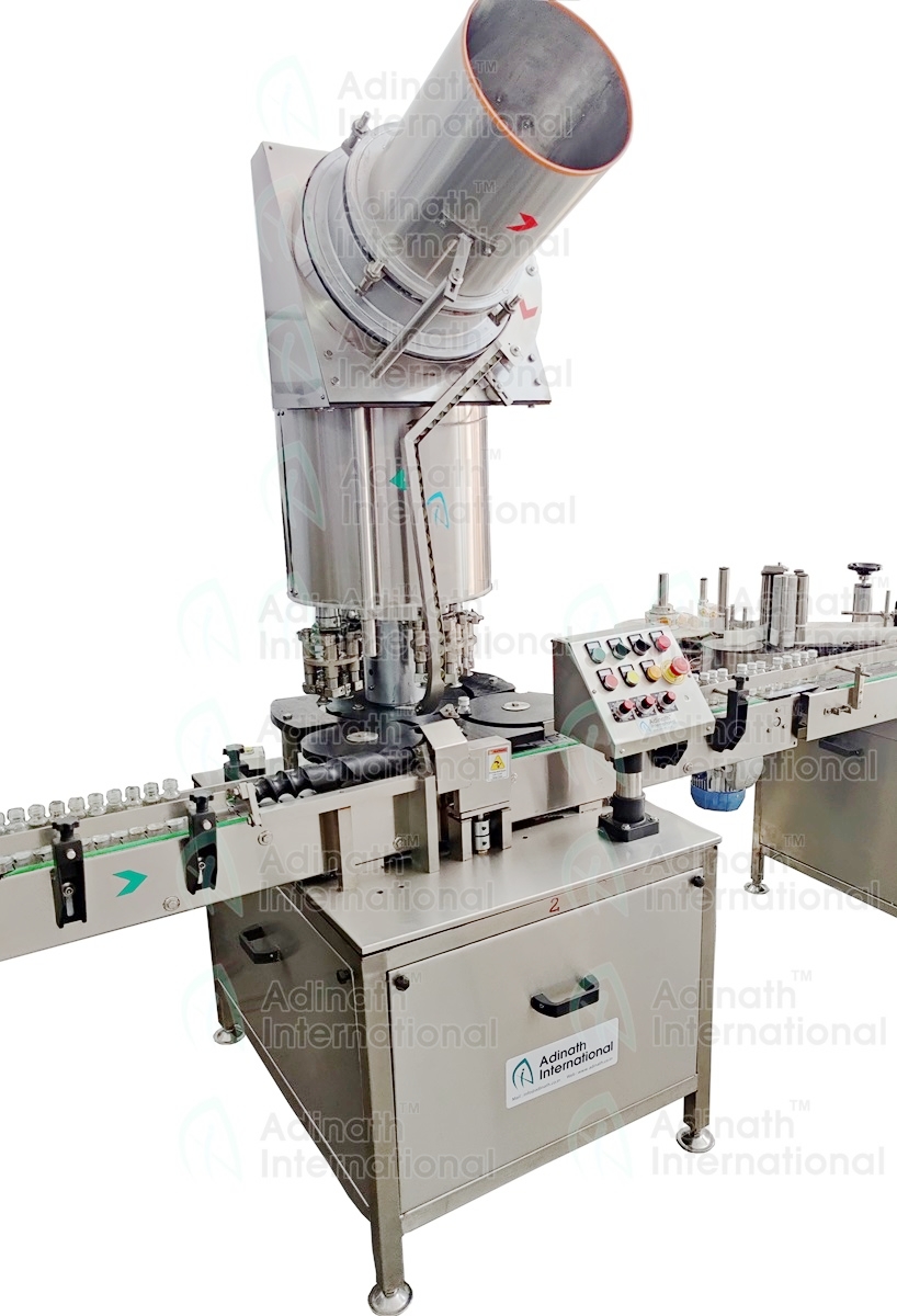 Automatic Pick & Place Type Bottle Capping Machine