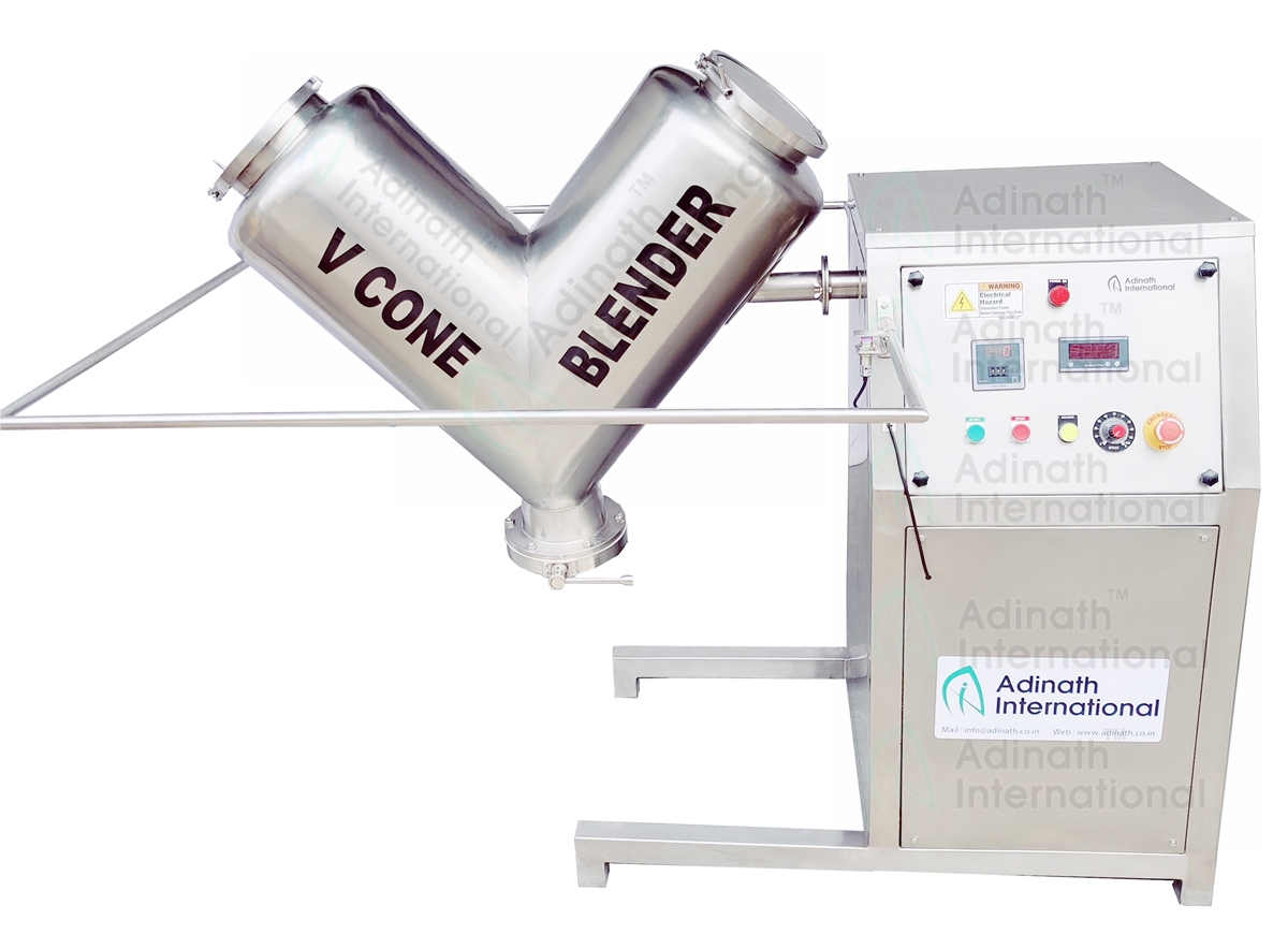 Small V Cone Blender R&D Lab Model