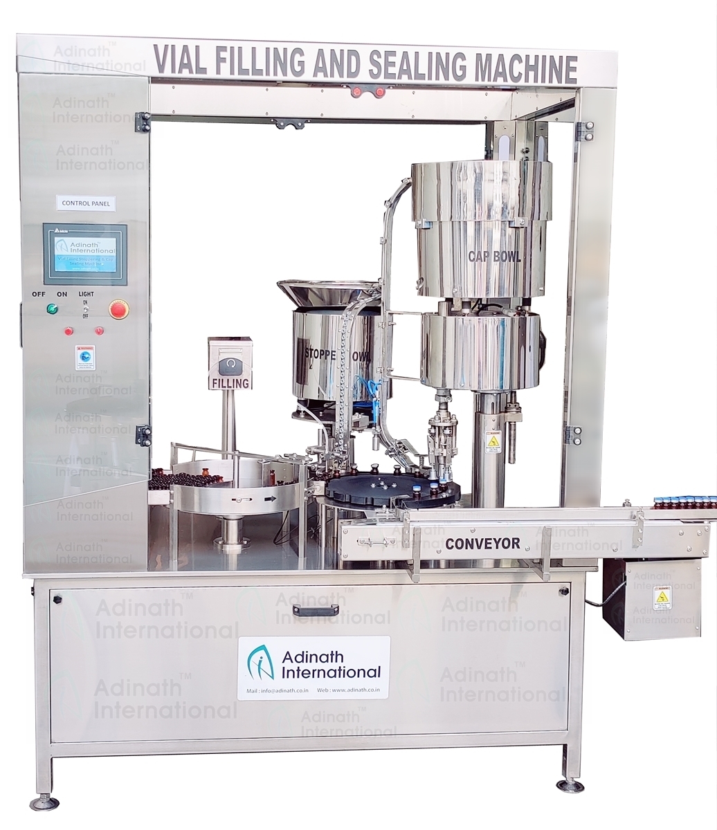 Peristaltic Pump based Vial Filling Machine